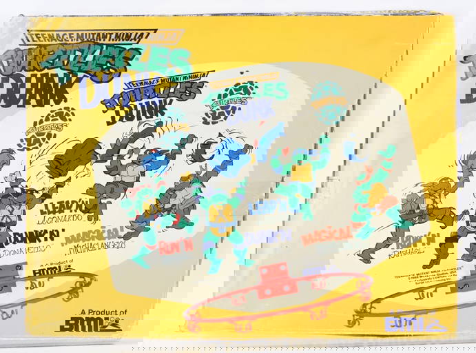 Teenage Mutant Ninja Turtles Dunk Basketball/ Box