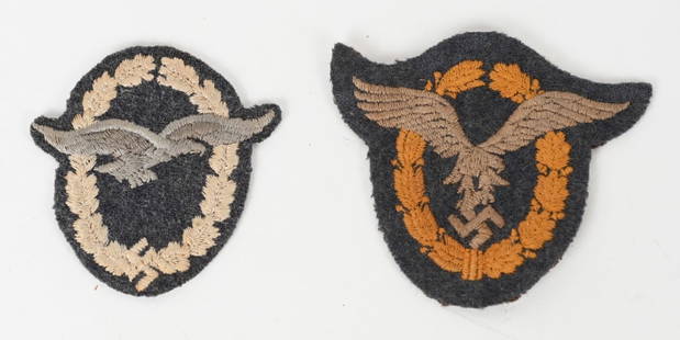 Wwii Nazi German Luftwaffe Pilot Badge Lot Ww2 Auction
