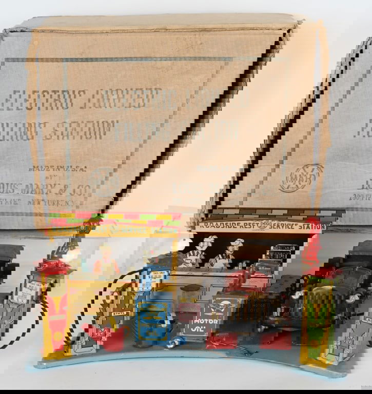 Marx Roadside Rest Service Station W/ Box - May 11, 2024 | Milestone ...