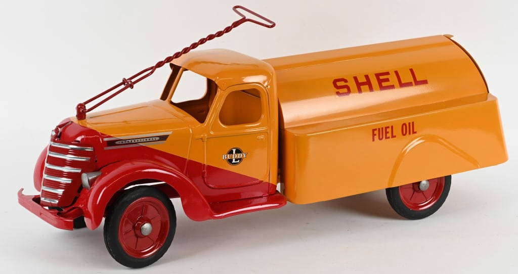 1938 Buddy L International Shell Tank Truck Auction