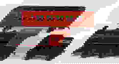 Cor Cor Train Engine & Pullman Passenger Car Auction