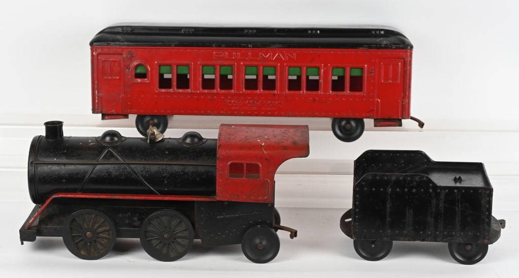 Cor Cor Train Engine & Pullman Passenger Car Auction