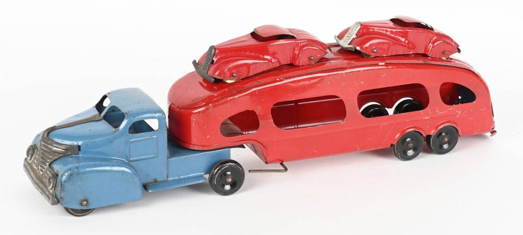 Marx Pressed Steel Auto Transport & Cars Auction