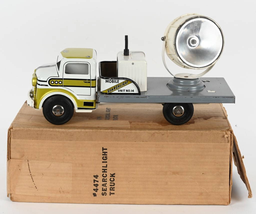 Marx Searchlight Truck W/ Box Auction