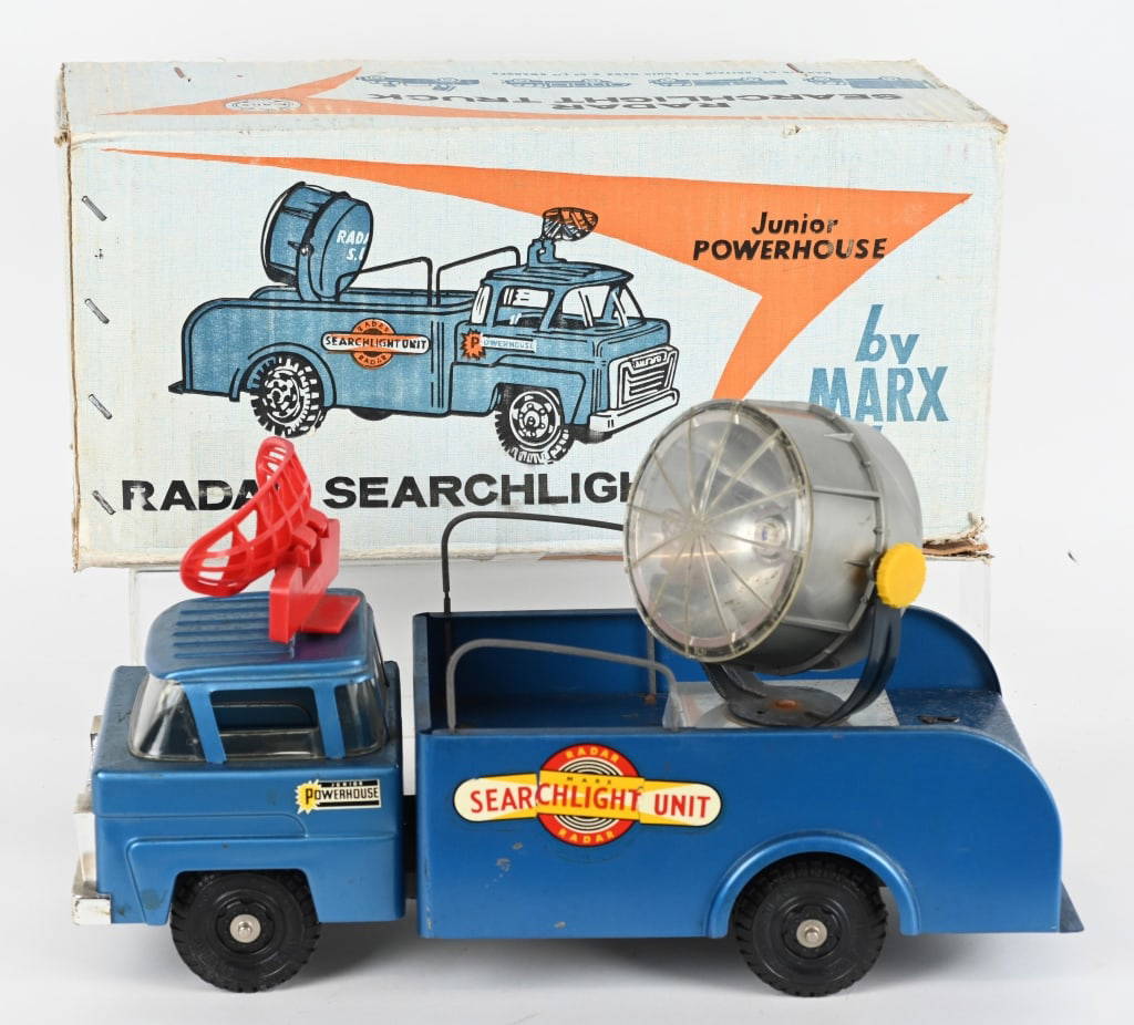 Marx Radar Searchlight Truck W/ Box Auction