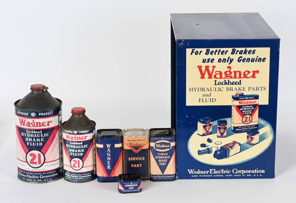 Wagner Lockheed Brake Parts Cabinet Auction