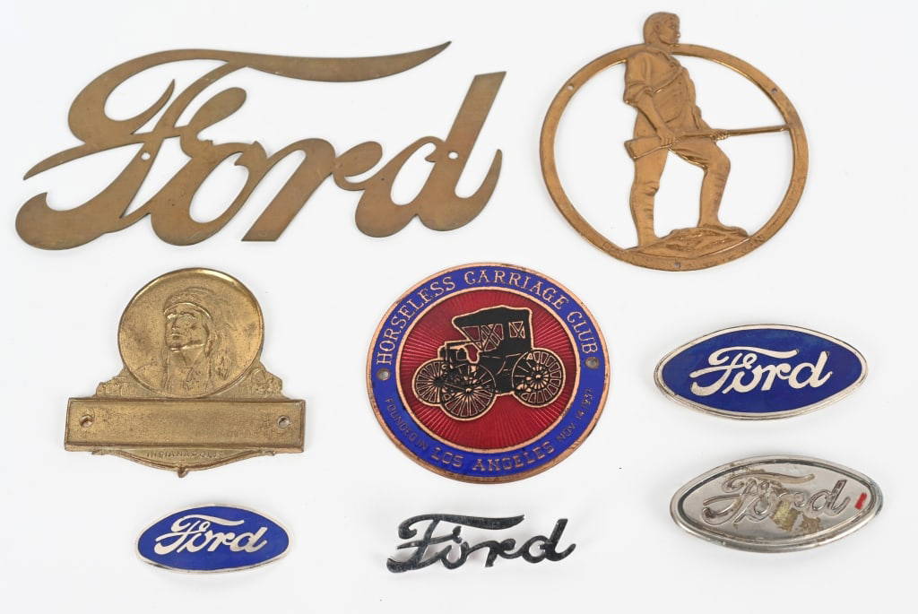 Vintage Car Emblems & Radiator Badges Auction