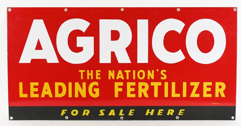 Agrico Fertilizer Porcelain Sign