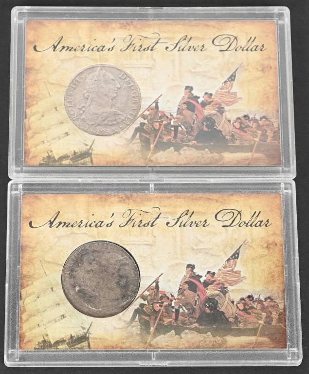 2- Shipwreck 1783 8 Real Silver Coins Auction