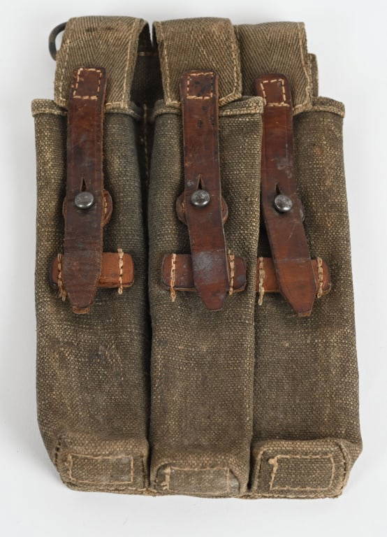 Wwii Nazi German Mp40 Ammo Pouch Ww2 Auction