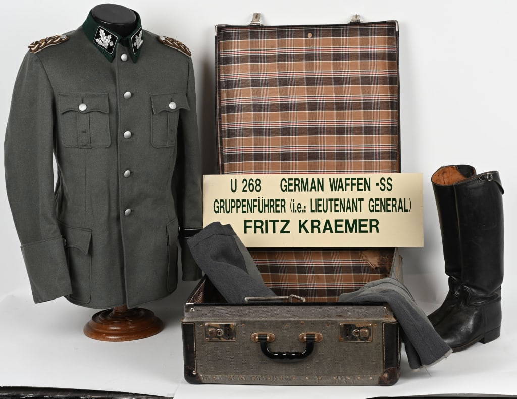 Wwii Nazi German Waffen Ss Generals Named Uniform Auction