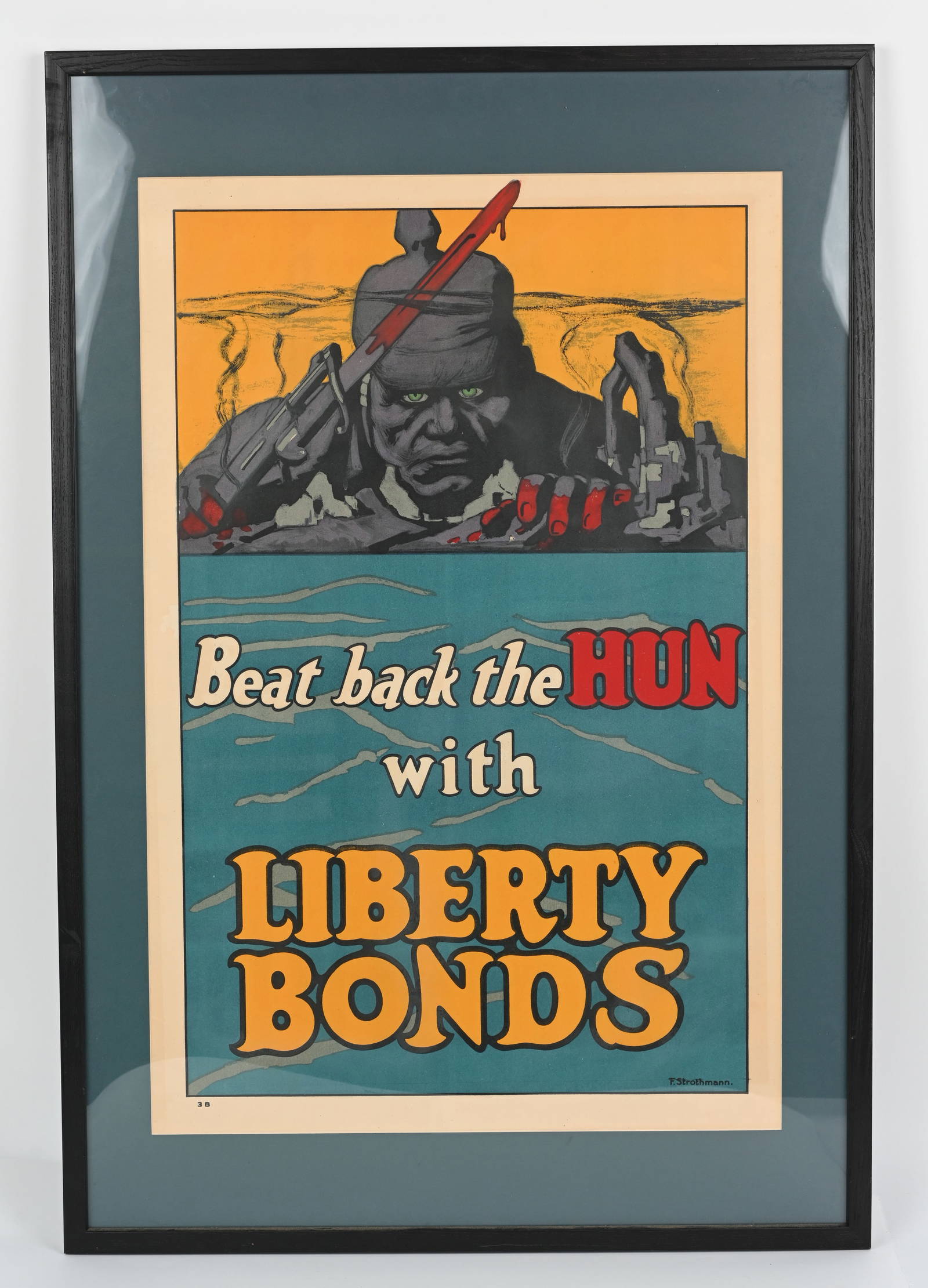 Ww1 Beat Back The Hun Liberty Bonds Poster Wwi - Jun 29, 2024 ...