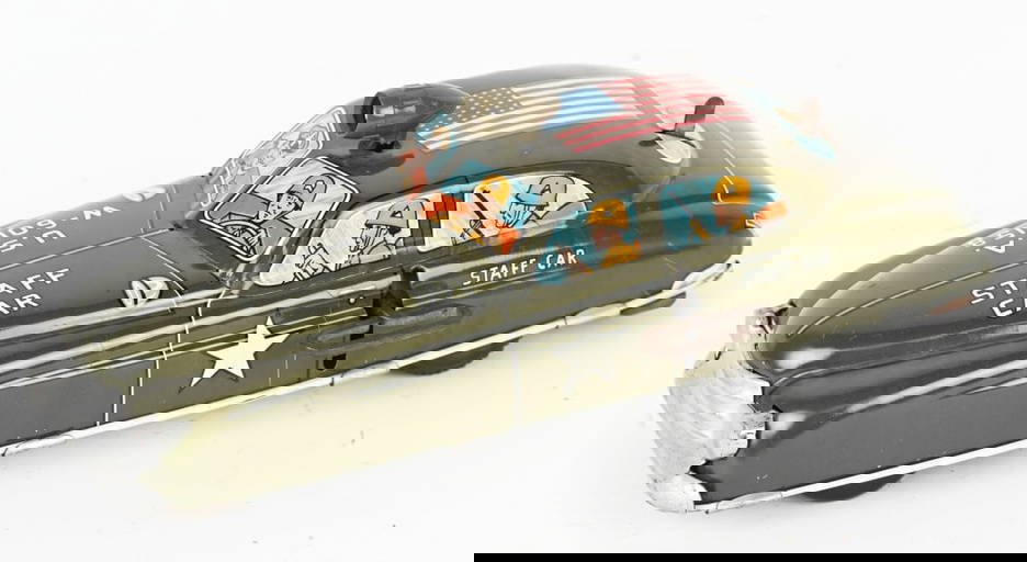 Marx Tin Windup Military Staff Car