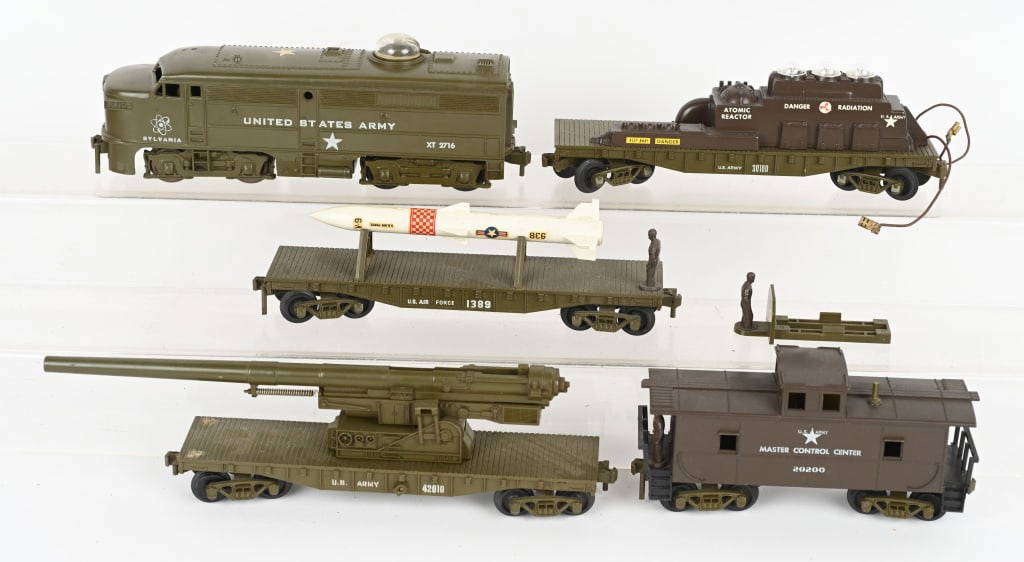 Kusan U.s. Army Train Set Auction