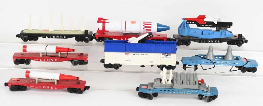 Lionel Rocket & Satelite Cars Auction