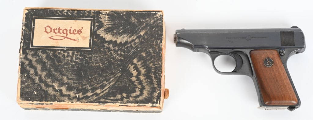 German Ortgies .25 Acp Pistol With Box Auction