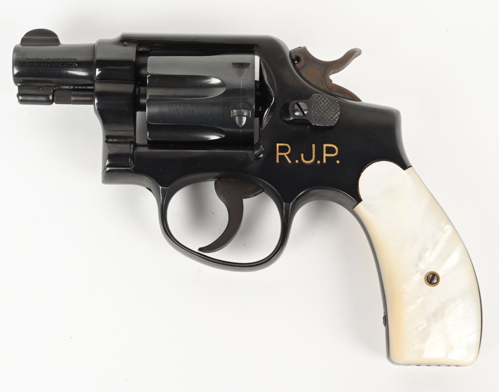 Smith & Wesson Pre Model 10 With Pearl Grips Auction