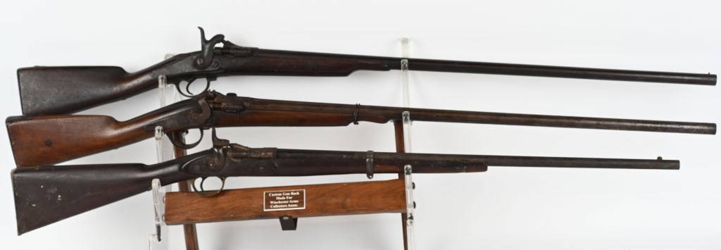 Lot Of 3: Cut Down 19th Century Military Rifles Auction
