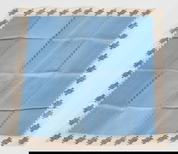 Wwii Nazi German Nsdap Handkerchief W Swastikas