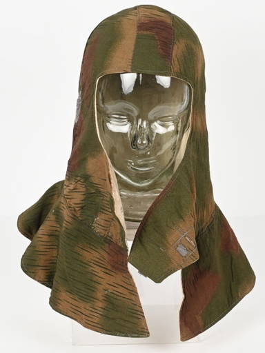 Wwii Nazi German Camo Hood Tan Water Pattern Ww2