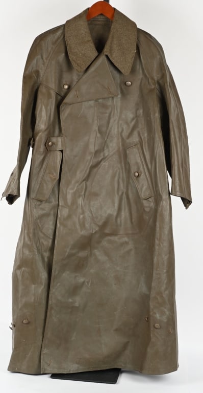 Wwii Nazi German Motorcycle Rain Cape Ww2 Auction