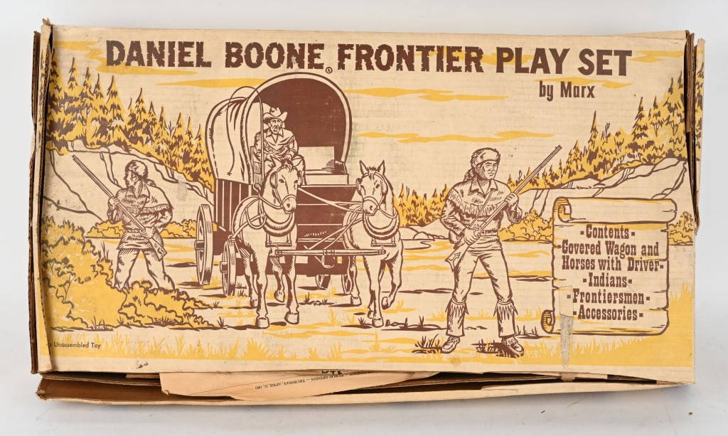 Marx #1393 Daniel Boone Frontier Playset Auction