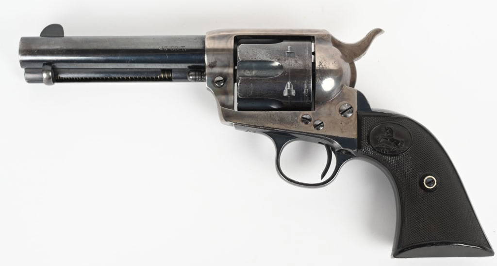1900 Colt Single Action Army Revolver .45 Colt Auction