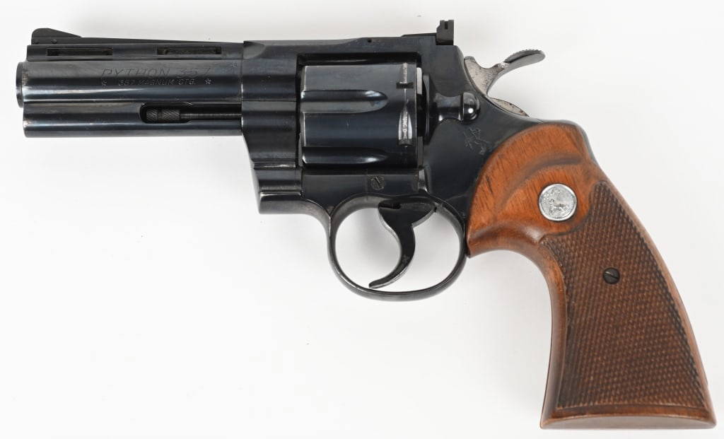 1965 Colt Python Double Action Revovler .357 Mag Auction