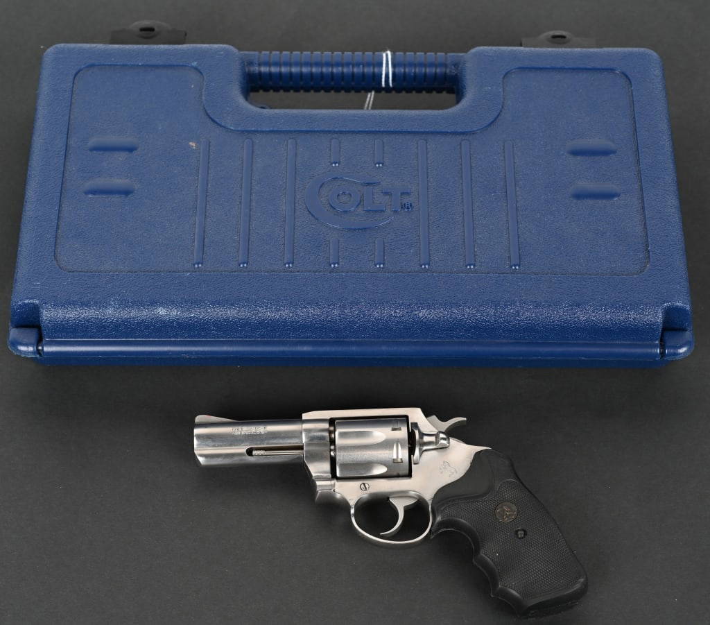 Scarce Colt Ds-ii Revolver .38 Special With Case Auction