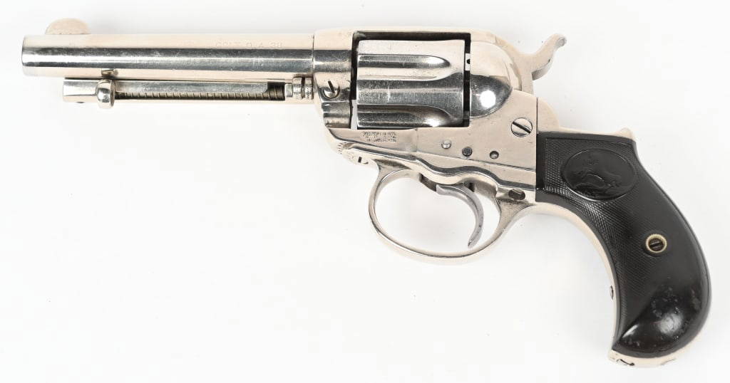 1900 Colt 1877 Lightning Da Revolver .38 Colt Auction