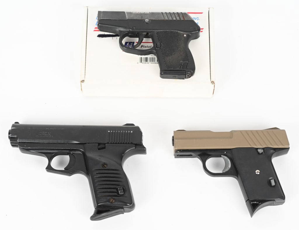 Lot Of Three Semi Automatic .380 Pistols Auction