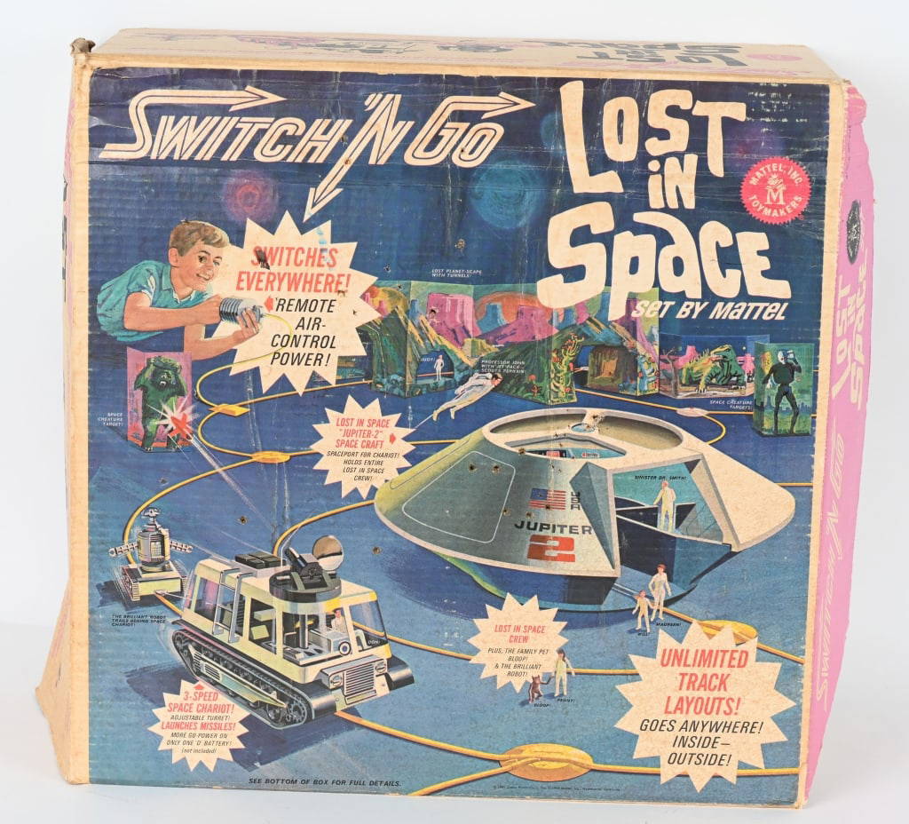Mattel Switch N Go Lost In Space Set W/ Box Auction