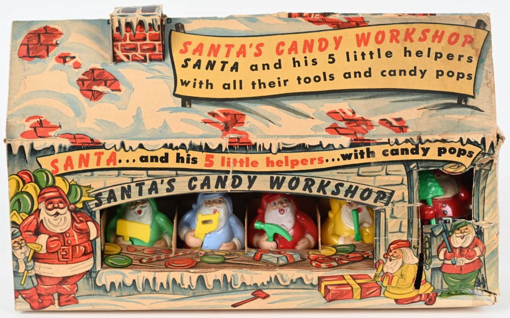 Santa's Candy Workshop W/ Box Auction