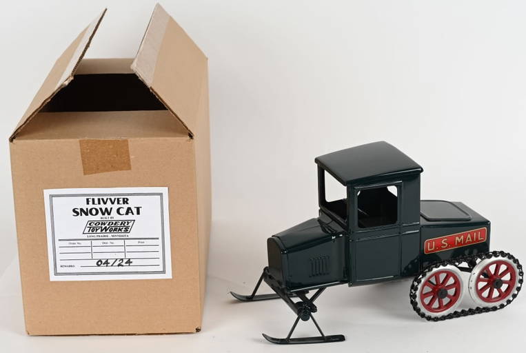 Cowdery Flivver Ford Model T Us Mail Snowmobile