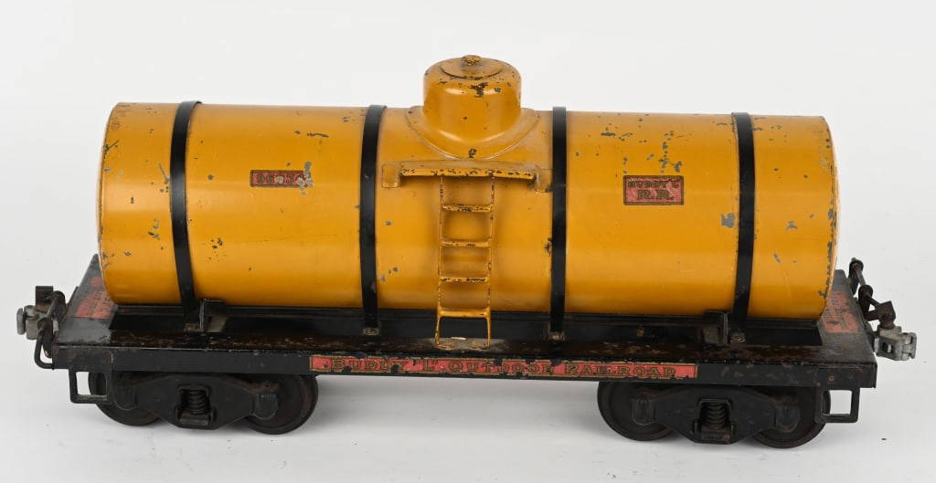 Buddy L Outdoor Railroad Yellow Tank Car Auction