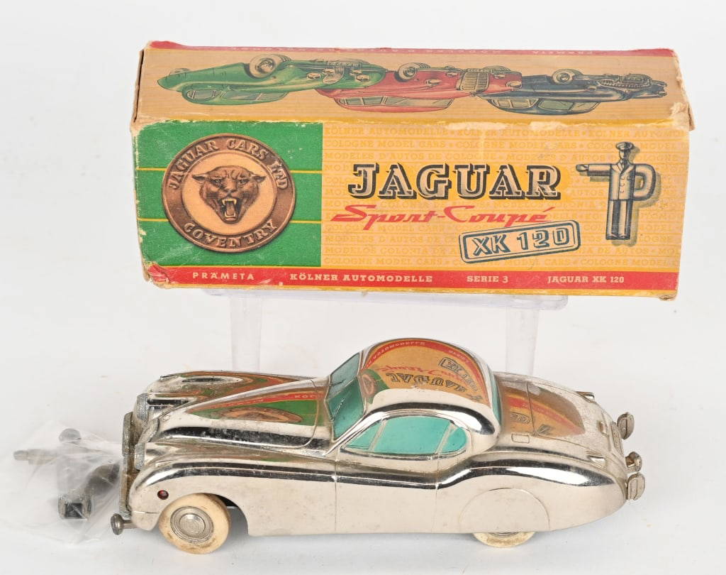 German Prameta Jaguar Xk120 W/ Box Auction