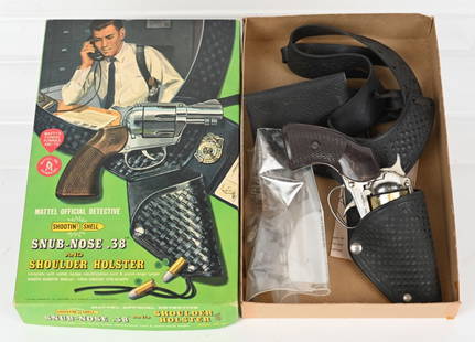 Mattel Colt 6 Shooter Cap Rifle W/ Box Auction