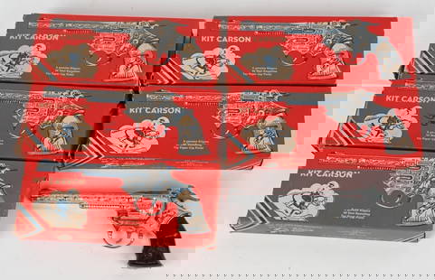 Mattel Colt 6 Shooter Cap Rifle W/ Box Auction