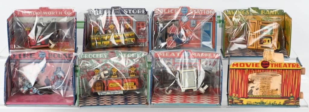 8- Marx Home Town Sets Auction