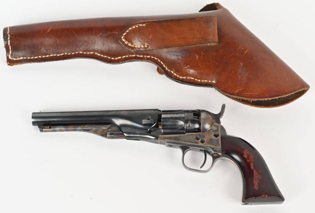 Colt 1862 Police Model Made In 1980's With Holster Auction