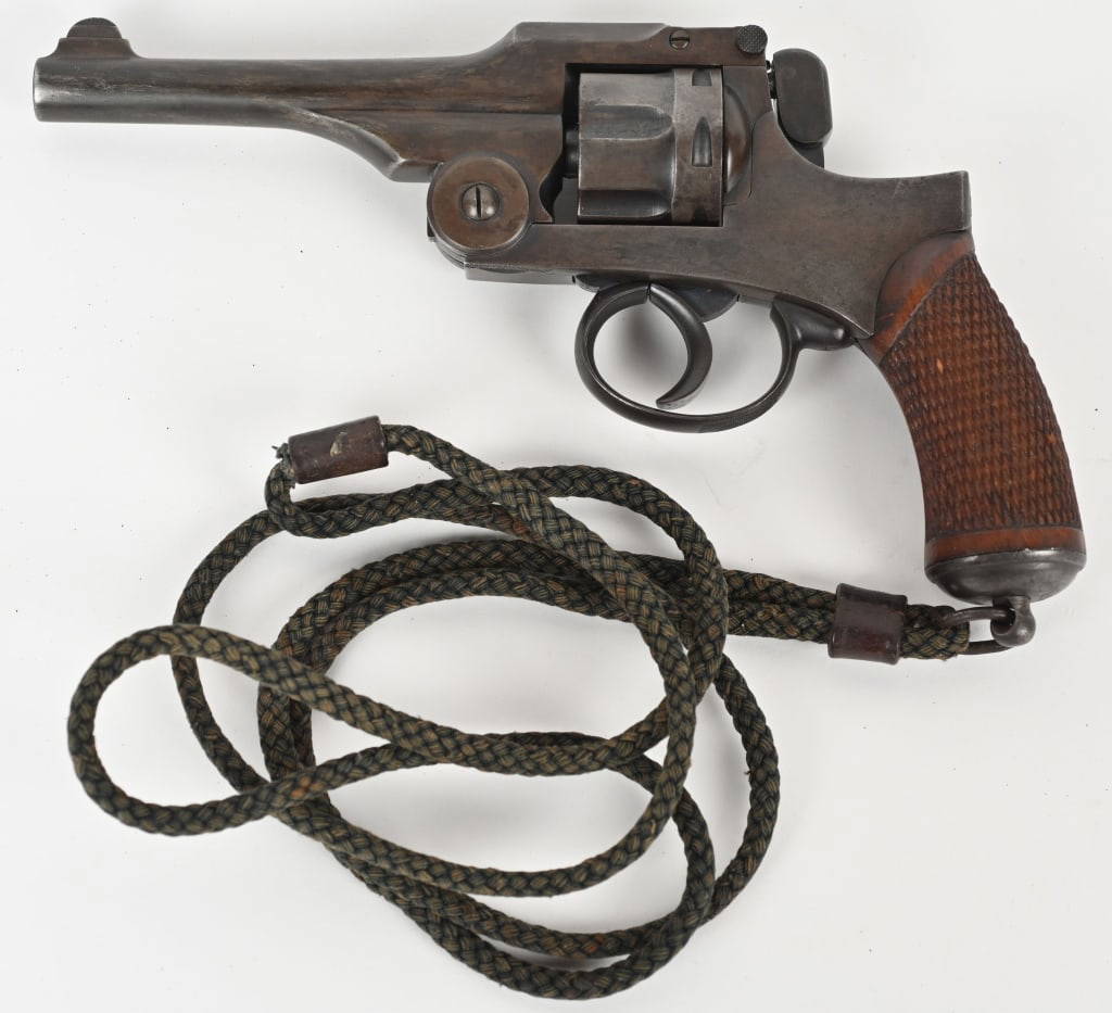 Japan Type 26 Revolver With Lanyard 9mm Nambu Auction
