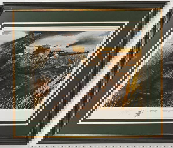 Wwii German Waffen Ss Sniper Art Print Max Crace