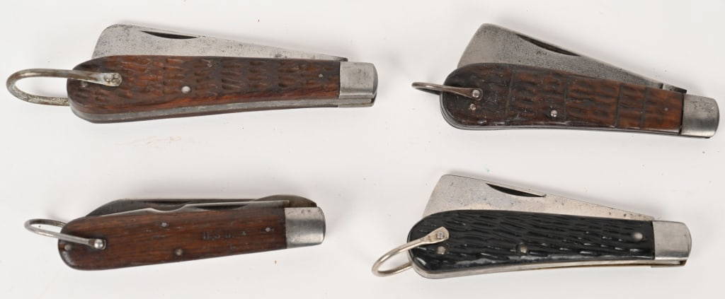 Wwii Us Coast Guard Rope Knife Pocket Knife Lot