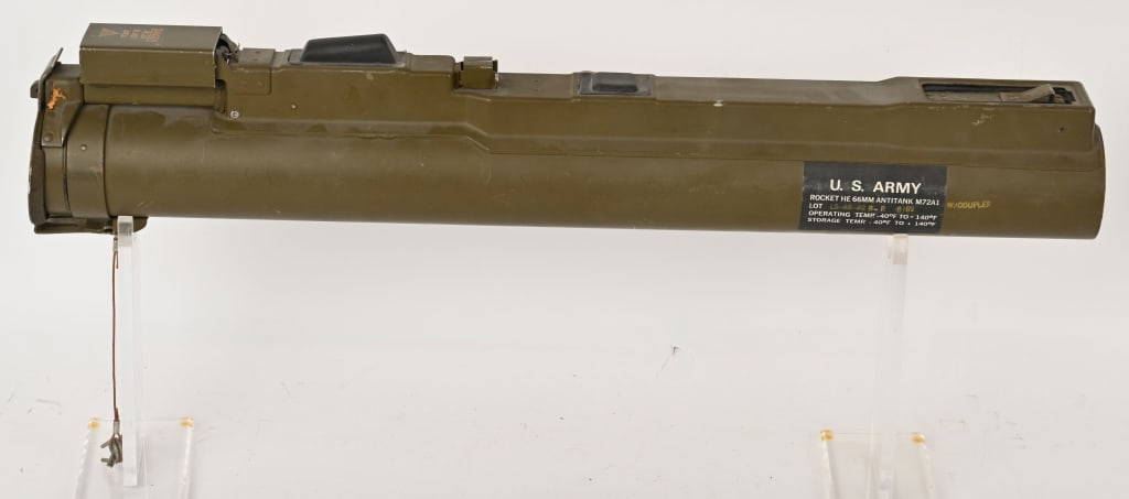 Vietnam War Era Law Rocket Launcher Tube M72 Auction