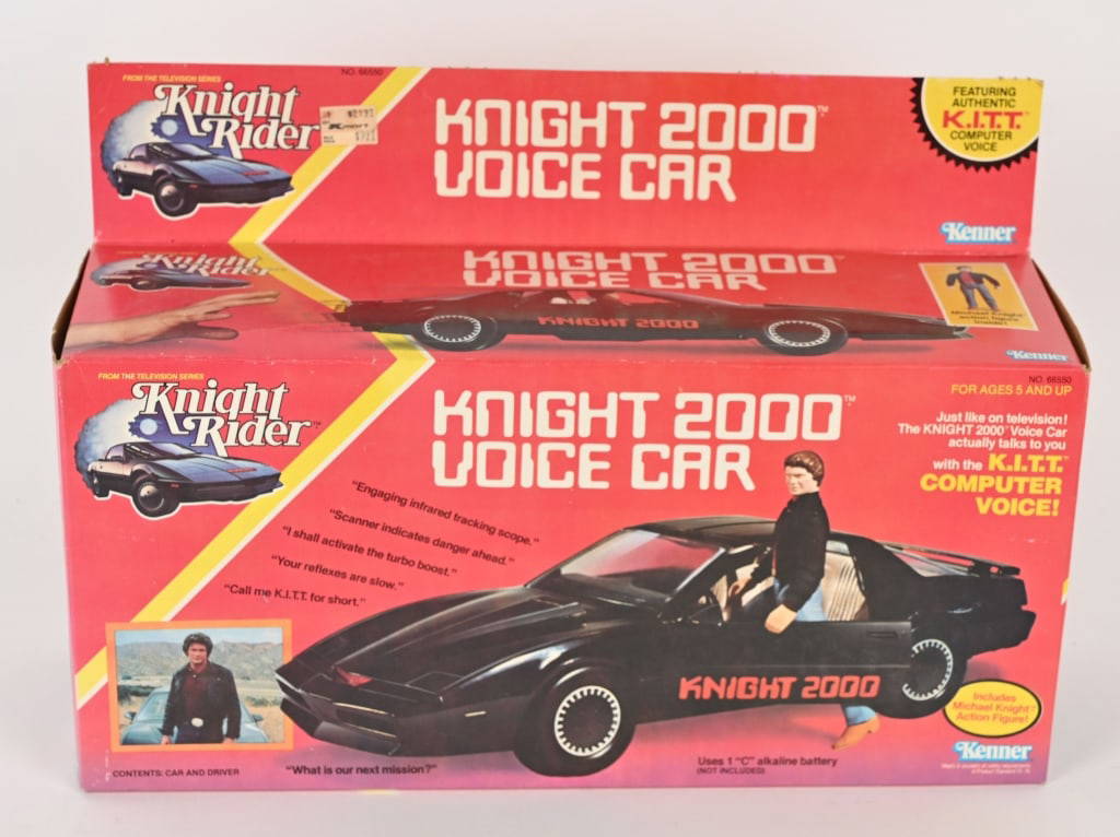 1983 Kenner Knight Rider Knight 2000 Voice Car - Jun 07, 2025 ...