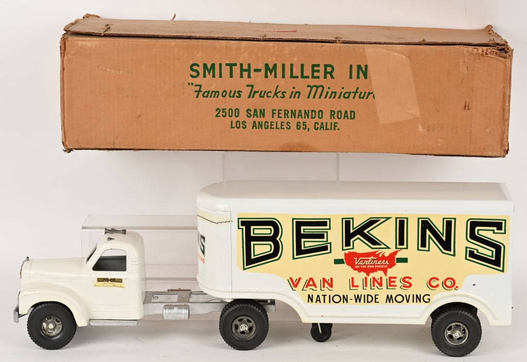 Smith Miller Mack Bekins Van Lines Truck W/ Box Auction