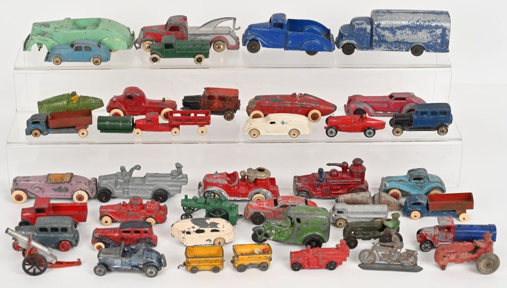 Huge Lot Of Slush Metal Vehicles Auction