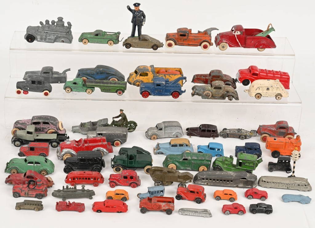 Huge Lot Of Slush Metal Vehicles Auction