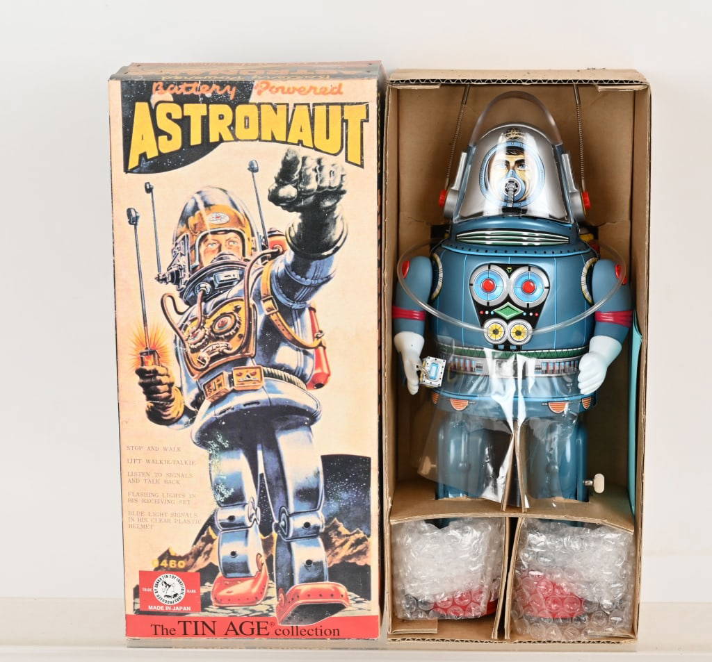 Osaka Battery Op Rosko Astronaut W/ Box Auction