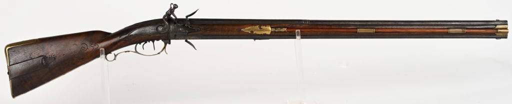 German Schneider Swivel Breech Flintlock Rifle Auction